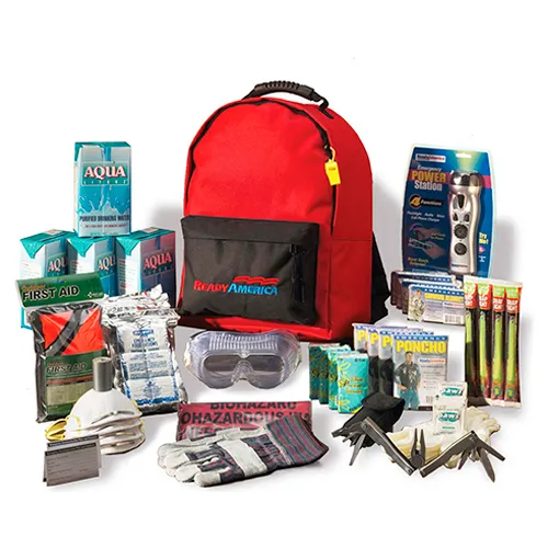 Ready America Grab N Go 3 Day Deluxe Emergency Kit 70385 4 Person Backpack