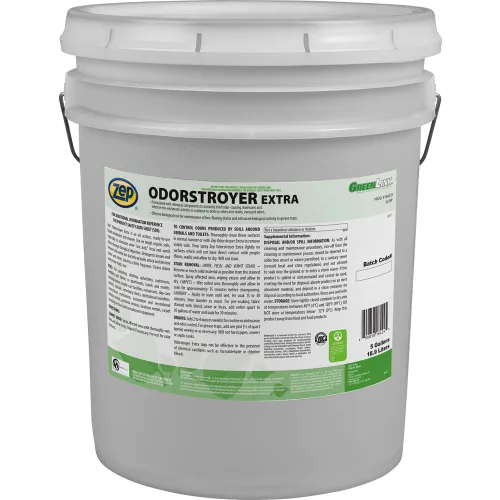 Zep Odorstroyer Extra Biological Cleaner and Deodorizer, 5 Gallon Pail ...