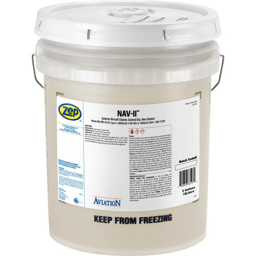 ZEP NAV-II Exterior Aircraft Cleaner , 5 Gallon, 1 Pail