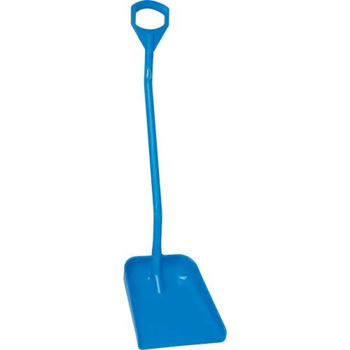 Vikan® 56013 Ergonomic Shovel- Large Blade, Blue