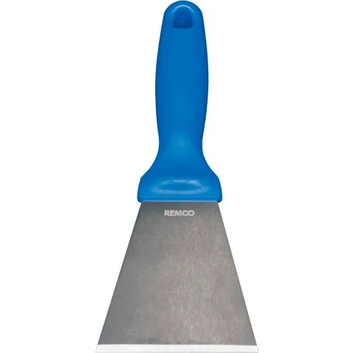 Remco 69723 3" Stainless Steel Scraper, Blue