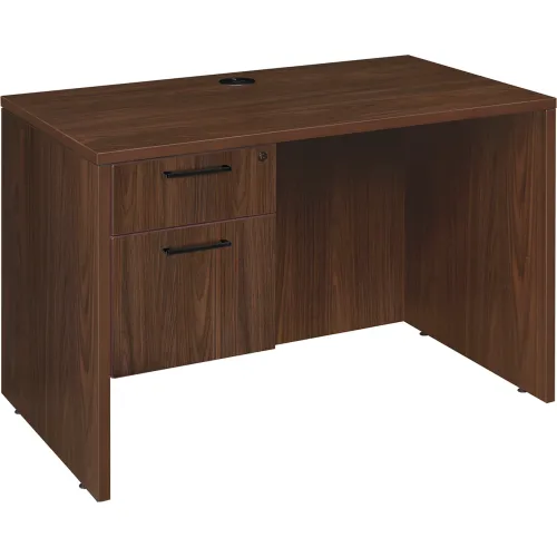 Regency Legacy Executive Desk with Single Pedestal Drawer Unit, 42"W x ...