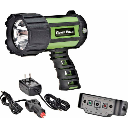 PowerSmith 700 Lumen Waterproof Lithium-Ion LED Spotlight Flashlight