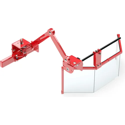 Rockford Systems Machine Shield, 3-Sided, 24" x 9" x 6-1/2", 24" Reach ...