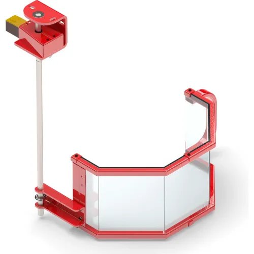 Rockford Systems Machine Shield, Octagonal, 12" x 8", Direct Mount, LED ...