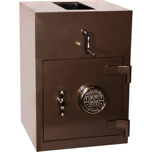 Wilson Safe Rotary Hopper Drop Safe, 14"W x 17"D x 21"H, Digtal Lock, Black