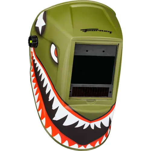 Forney® PRO Warhawk ADF Welding Helmet, 9-13 Variable Shade Control, Green Forney® PRO Warhawk ADF Welding Helmet, 9-13 Variable Shade Control, Green