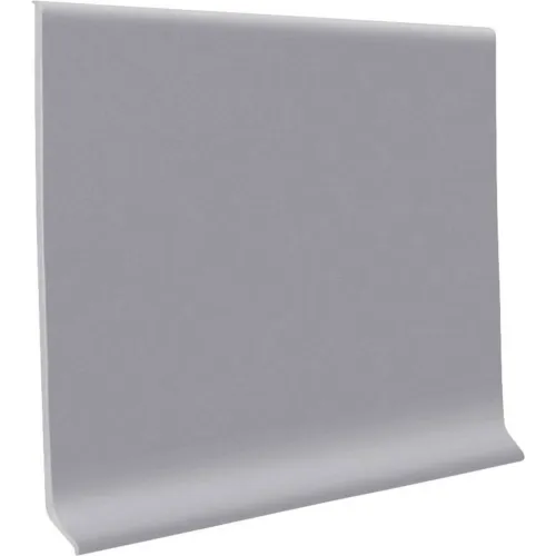 Thermoplastic Rubber Wall Base 4" x 48" Slate