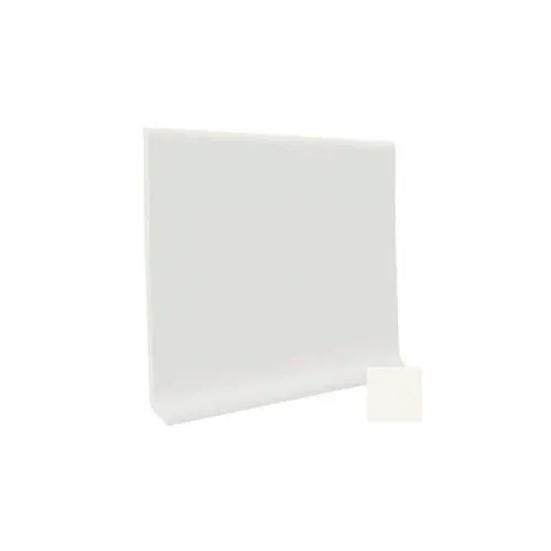 Cove Base 700 Series TPR 4"X1/8"X48" - White