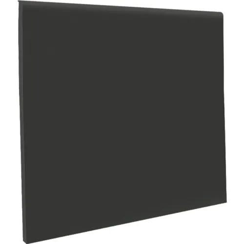 Vinyl No Toe Wall Base Coil 4" x .125" x 120' Black Brown