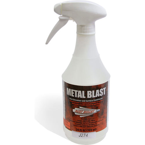 Rust Bullet Metal Blast Metal Cleaner, Conditioner and Etcher 24 oz ...