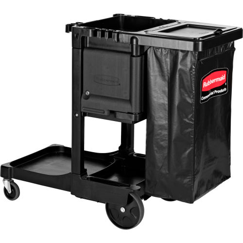Rubbermaid Commercial Products Executive Janitorial Clean Cart Standard ...