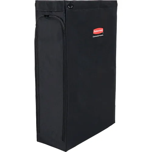 Rubbermaid® Side Load Linen Bag, Black