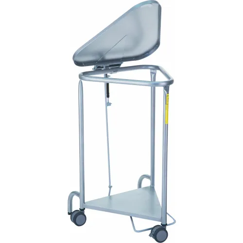 R&B Wire Products Deluxe Triangular Hamper with Lid Damping Function ...