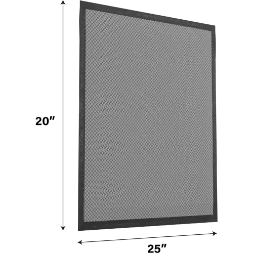 Air-Care Permanent Washable Electrostatic Air Filter Flexible, 20 x 25 ...
