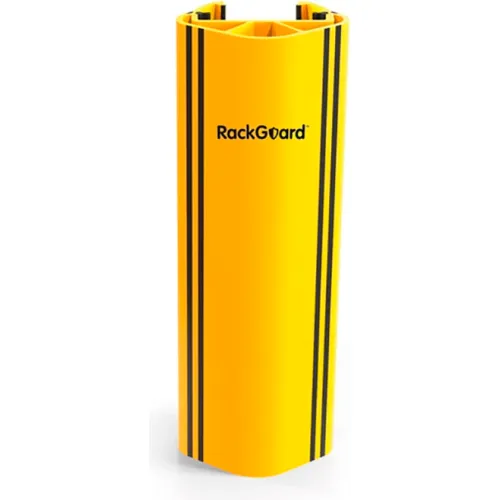 A-SAFE RackGuard, 4"W x 3"D x 23-1/2"H, Yellow