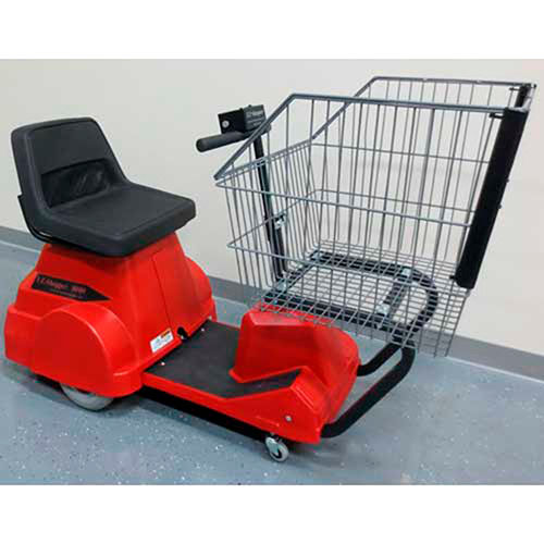 Electro Kinetic Technologies EZ-Shopper Electric Grocery Cart EZS-1772-8000-RD Red 750 Lb. Cap.