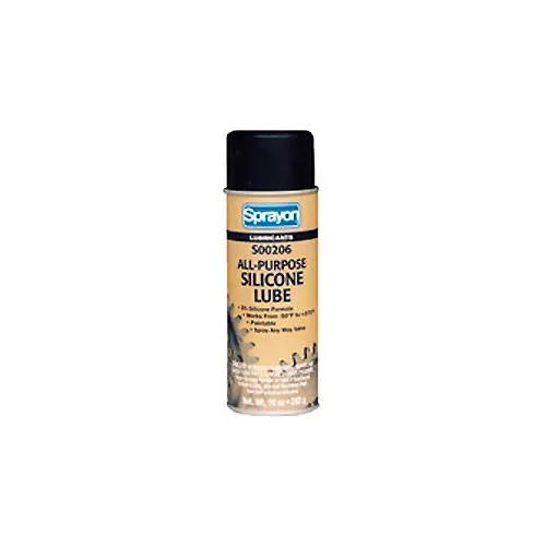 Sprayon LU206 All-Purpose Silicone Lubricant, 10 oz. Aerosol Can ...