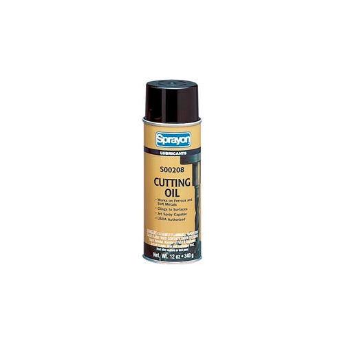Sprayon LU208 Cutting Oil, 12 oz. Aerosol Can - SC0208000 - Pkg Qty 12