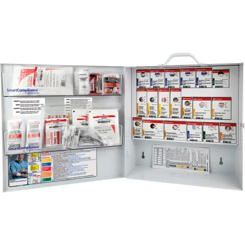 First Aid Central SmartCompliance® Cabinet, CSA Type 2 Basic, Medium, 26-50 Workers
