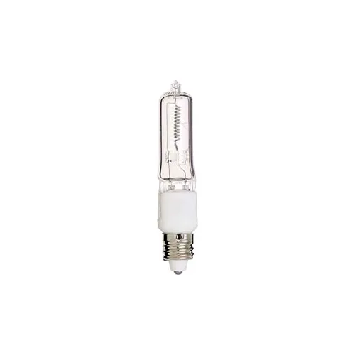 Satco S3107 100q/Cl/Mc 100w Halogen W/ Mini Can Base Bulb - Pkg Qty 12