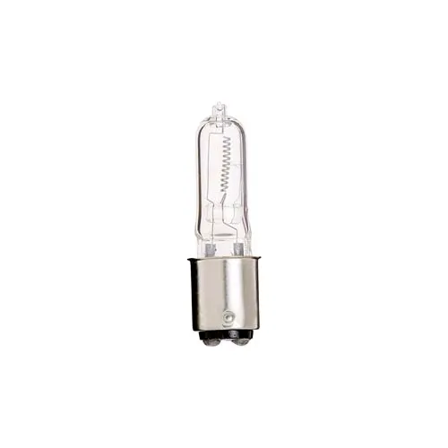 Satco S3123 250q/Cl/Dc 250w Halogen W/ Dc Bay. Base Bulb - Pkg Qty 12