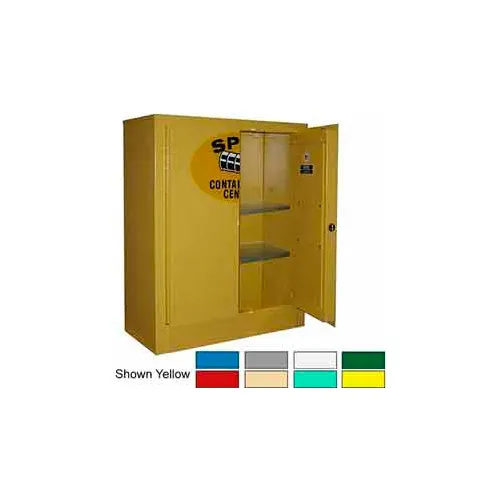 Securall® Wall Mountable, Flammable Spill Containment Cabinet Beige