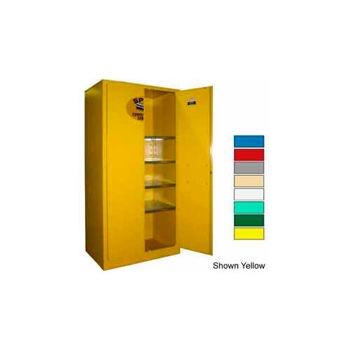 Securall® 36x24x72 Flammable Spill Containment Cabinet Gray