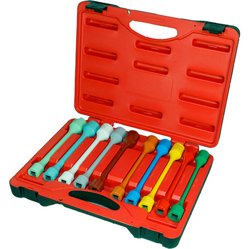 American Forge & Foundry Torque Limiting Socket Set, 1/2" Drive, 10Pc ...
