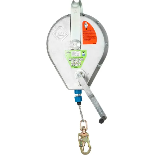 PeakWorks® Self Retracting Lifeline Device with Recovery, Single Leg ...