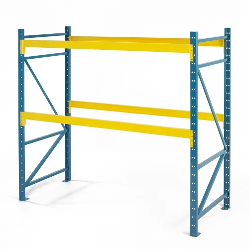 Steel King® SK2000® Pallet Rack Starter Kit, 5080 lb. Shelf Capacity ...