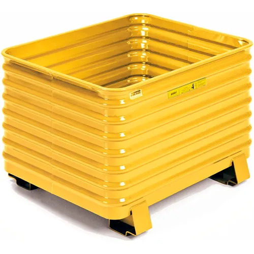 Steel King® Stackable Steel Container, 42"L x 50"W x 29"H, 4000 lb ...