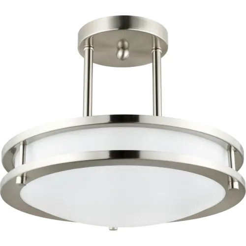 Sunlite® LED Pendant Double Band Flush Mount Fixture, 15W, 1050 Lumens ...