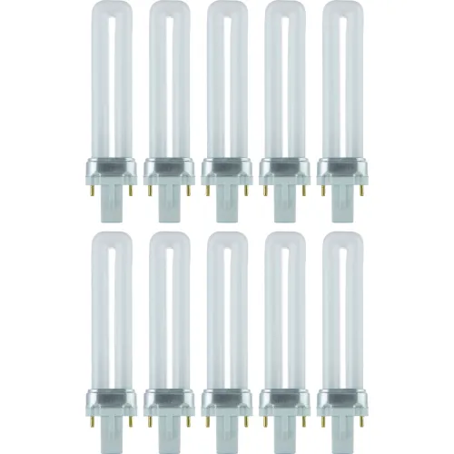 Sunlite® 2-Pin Compact Fluorescent Light Bulb, G23 Base, 3500K, 7W ...