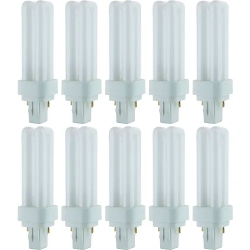 Sunlite® 2-Pin Compact Fluorescent Light Bulb, GX23-2 Base, 5000K, 13W ...