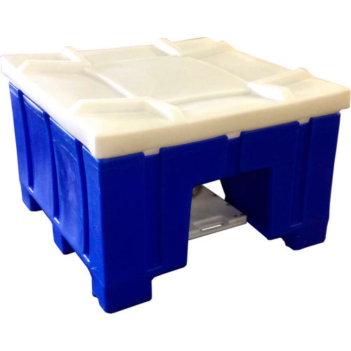 Bonar Plastics Bottom Discharge Hopper - 2000 Lb. Capacity 44"L x 44"W ...