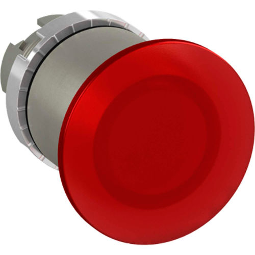 ABB Illuminated Mushroom Head Button, 22mm, Red