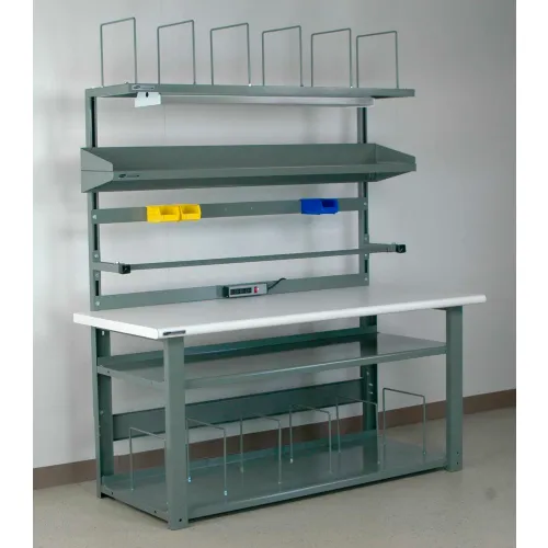 Stackbin No. 1 Adjustable Height Complete Packing Workbench, Laminate ...