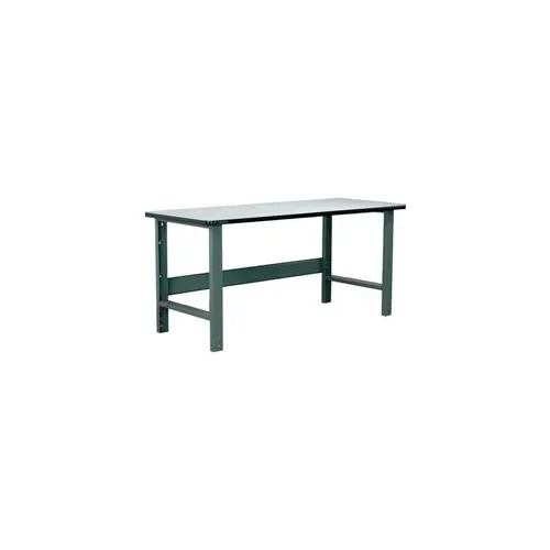 Stackbin 3500 Series Workbench, ESD Safety Edge, 72"W x 30"D, Black