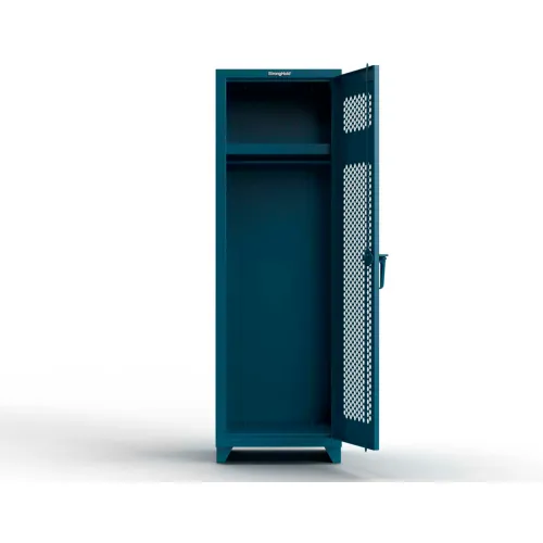 Strong Hold® 1-Tier 1 Door Extra HD Ventilated Locker, 24"W x 24"D x 75 ...