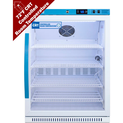 Accucold Upright Controlled Room Temperature Cabinet, 6 Cu.Ft. Capacity ...