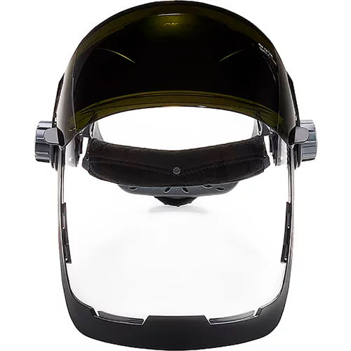 Jackson Safety Ratcheting Headgear Face Shield with Shade 5 IR Flip ...