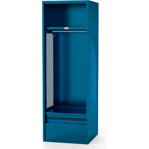 Penco® Framed Stadium Locker w/ Shelf & Footlocker, 18"W x 18"D x 72"H ...