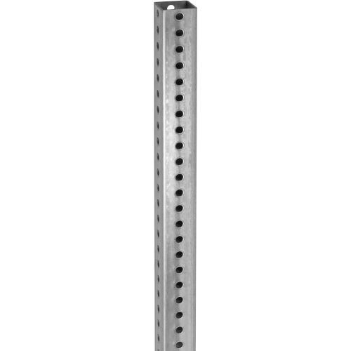 1603-00004 14 Gauge Square Galvanized Square Post, 2"W x 2"D x 12'L