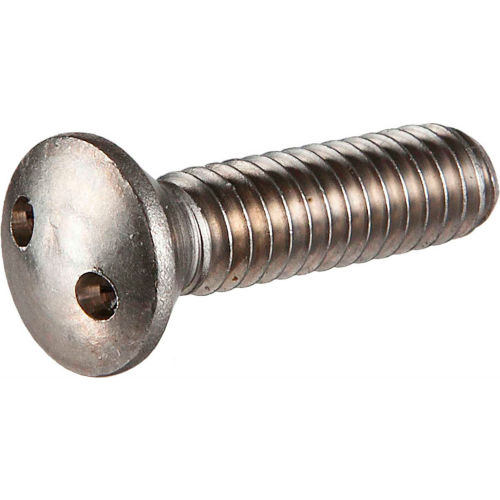 5/16-18 x 3" Tamper-Proof Security Spanner Machine Screw - Truss Head ...