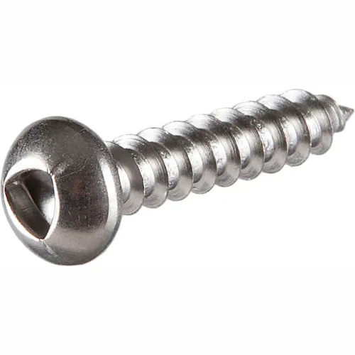 #10A x 2" Tamper-Proof Security Sheet Metal Screw - TP3 Pan Trilobular ...