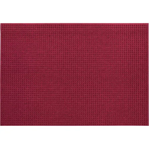 WaterHog® Forklift Mat 3/8" Thick 4' x 6' Red/Black