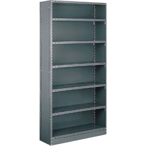 Tri-Boro Boxer 7 Shelf, 18 Ga Closed Perforated Steel Shelving, Starter ...