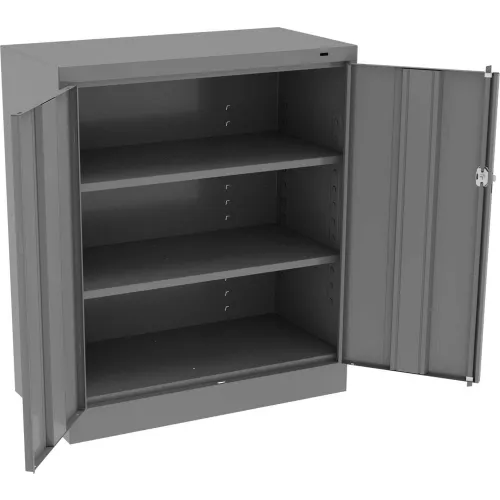 Tennsco Standard HD Counter Height Storage Cabinet 22 Gauge 36 W x 18 D x