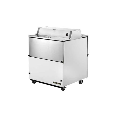 True® TMC-34-DS-SS-HC Mobile Milk Cooler 8 Crates Dual Sided 34"W X 33 ...